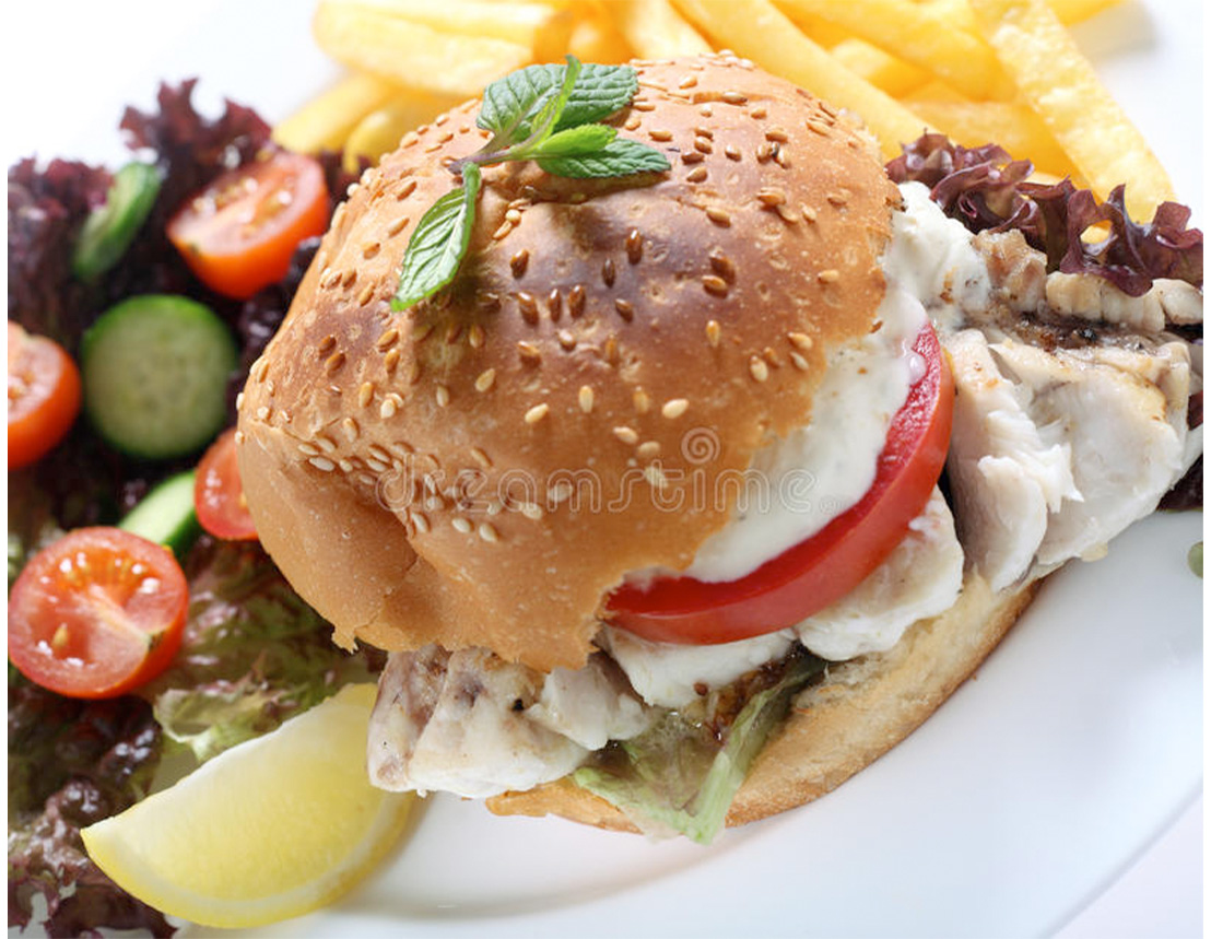 Fish Burger – The Engine Luton