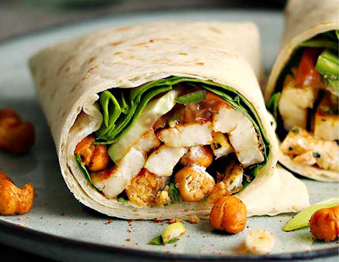 Halloumi Wrap – The Engine Luton