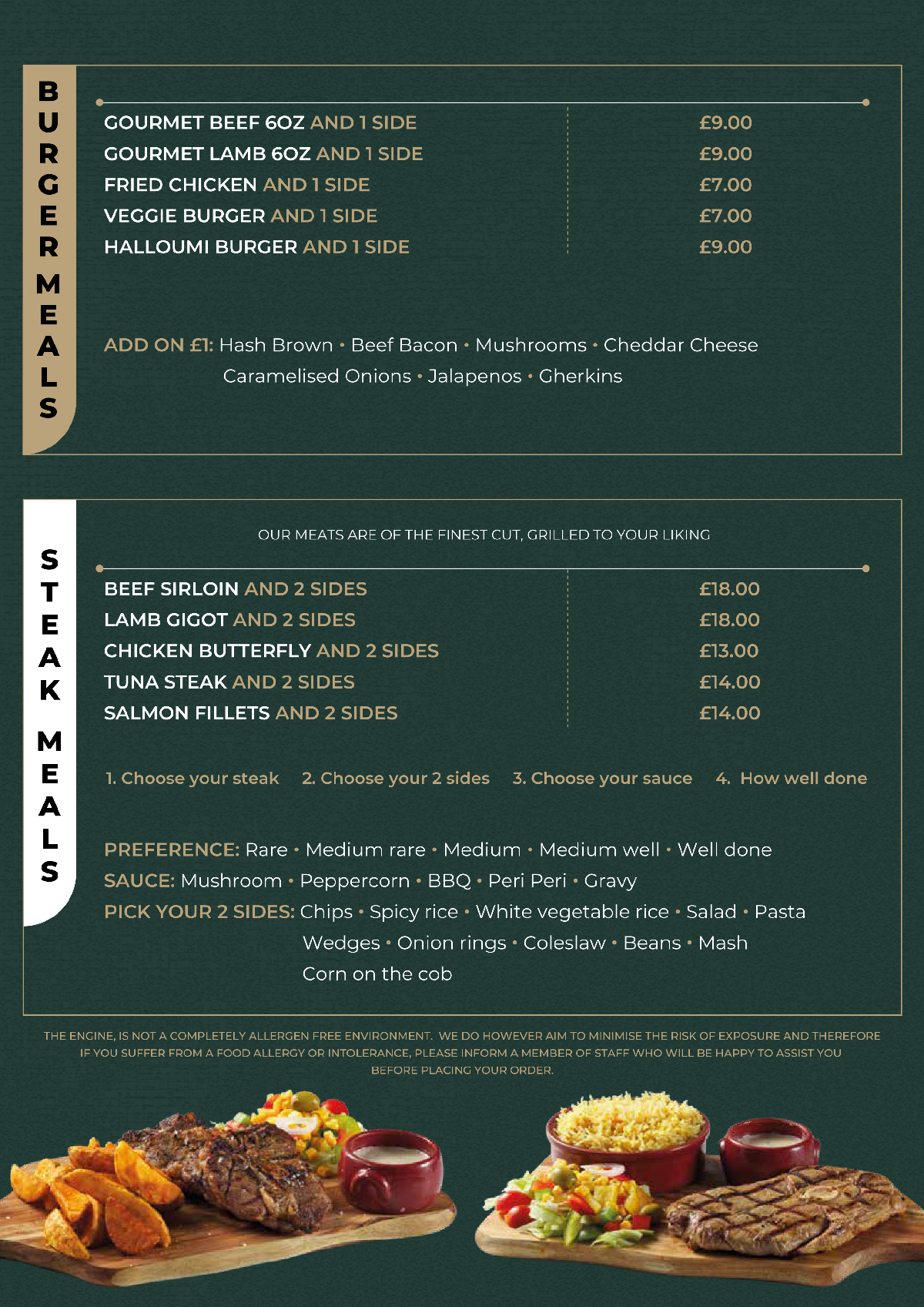 The Engine Luton Shisha - Halal American Diner